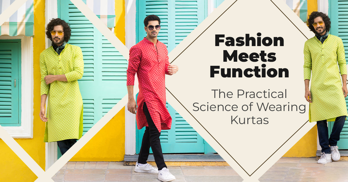 Fashion Meets Function: The Practical Science of Wearing Kurtas – The ...