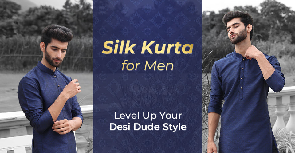 Silk Kurta For Men by The Kurta Company