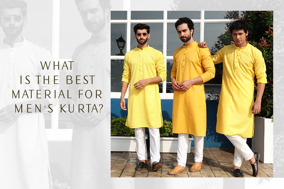 What Is The Best Material For A Men’s Kurta? – The Kurta Company
