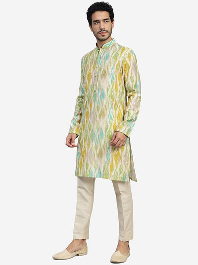 Green Kurta for Men – The Kurta Company