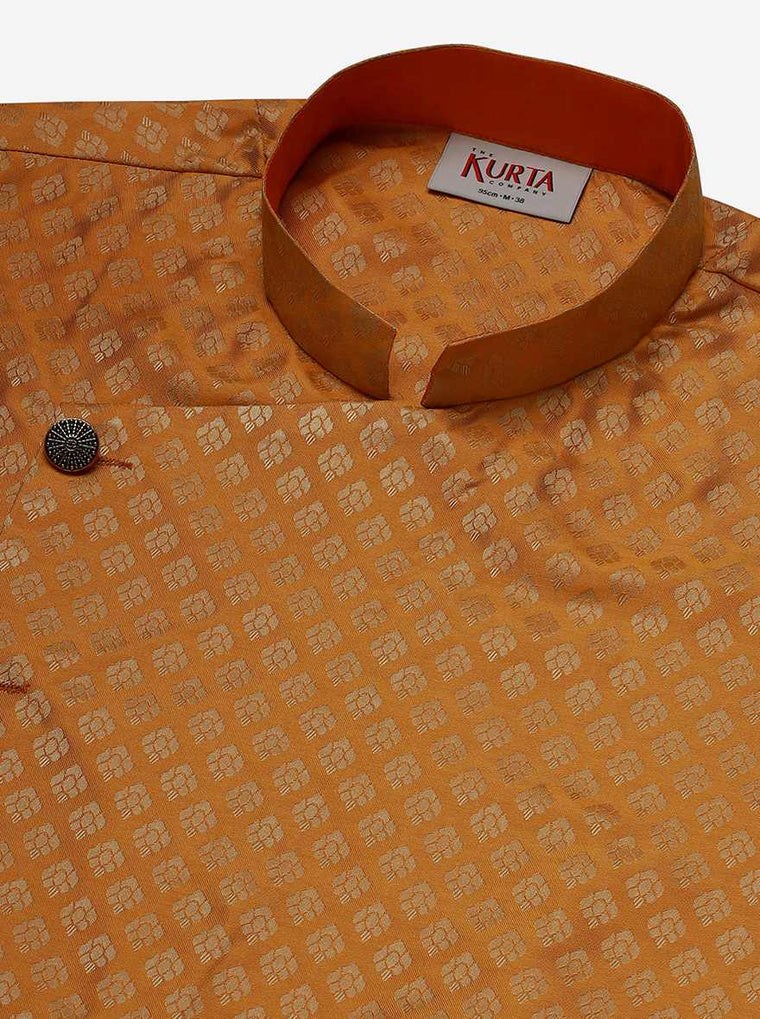 Gold Yellow Kurta for Men – The Kurta Company